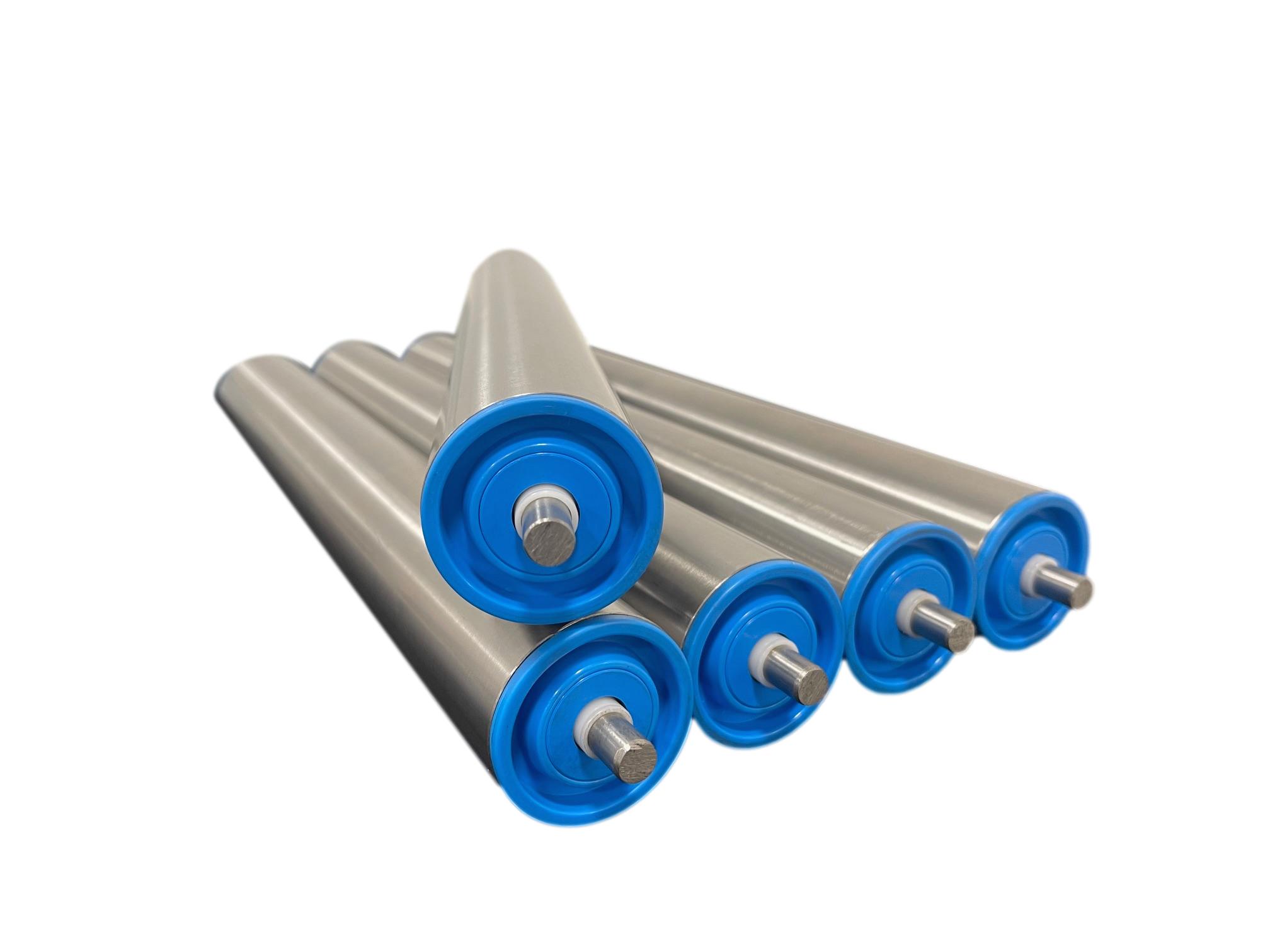 50mm Stainless Steel Conveyor Rollers (10mm Spring-Loaded) 15Kgs - KBR ...